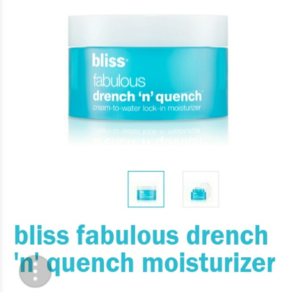 Sephora | Makeup | Bliss Drench And Quench Moisturizer | Poshmark